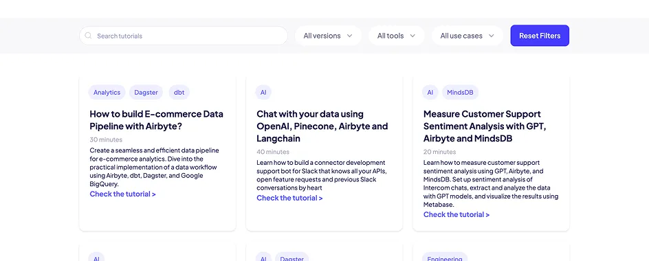 Airbyte | Open-Source Data Integration Platform | ELT Tool